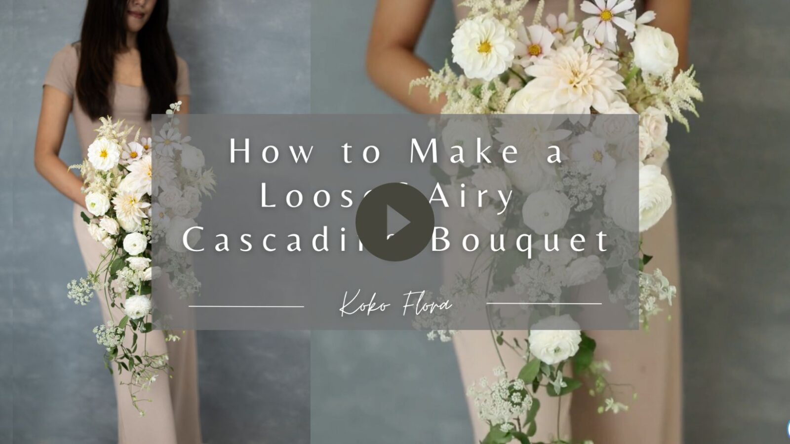 Cascading Bouquet Recipe: How to Make a Loose & Airy Cascading Bouquet ...